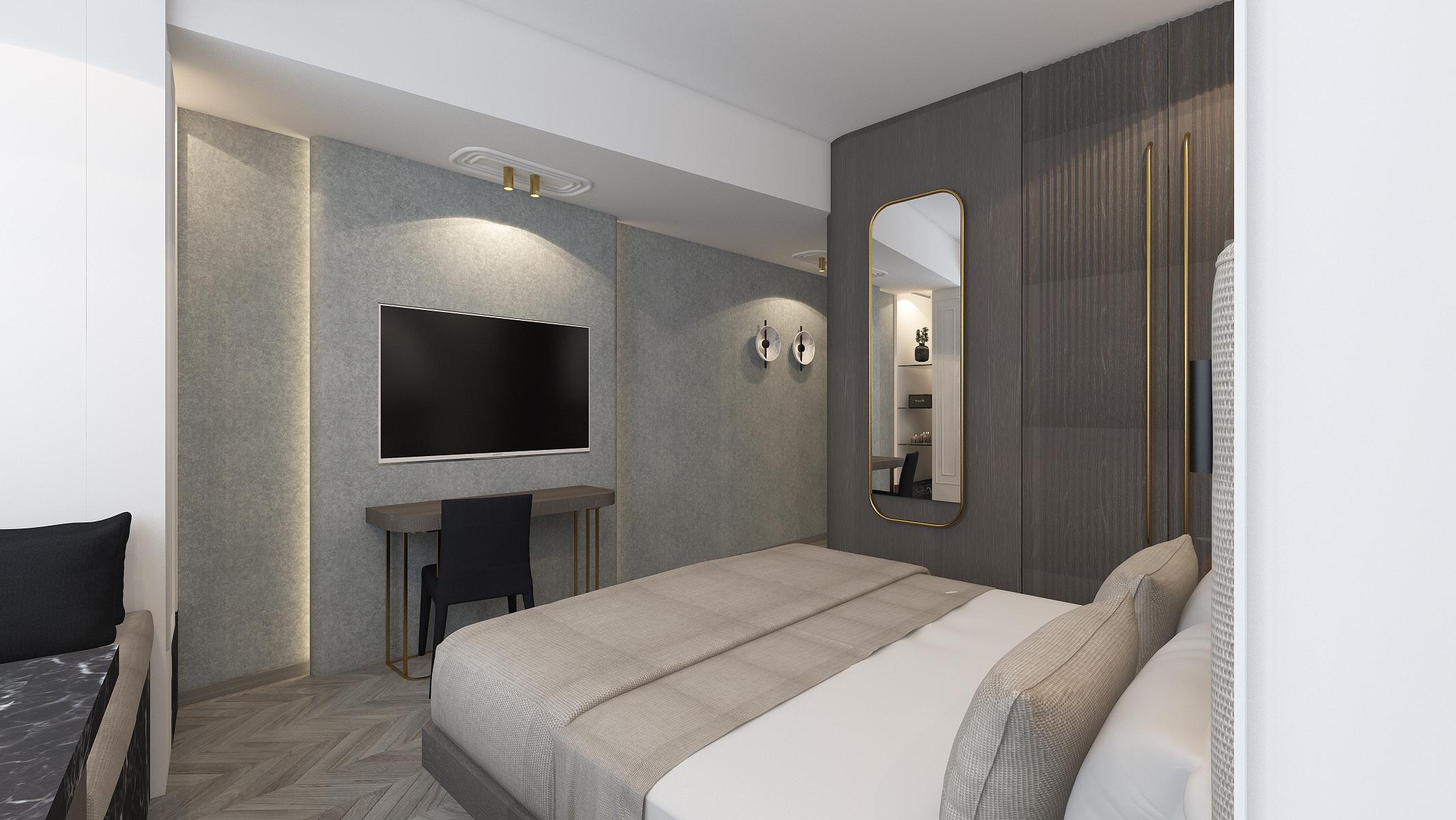 Neoclassical view, luxury hotel suite in Plaka | ESSE Athens